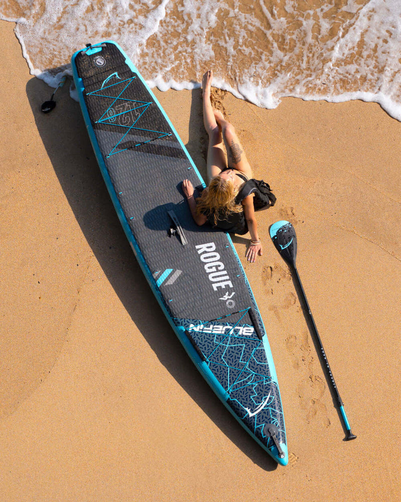 New Rogue 12'6 Inflatable SUP Board – Bluefin SUP
